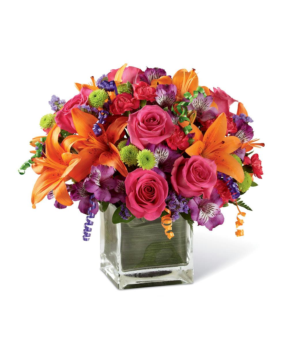Birthday Cheer Bouquet | Milwaukee (WI) Same-Day Flower Delivery ...