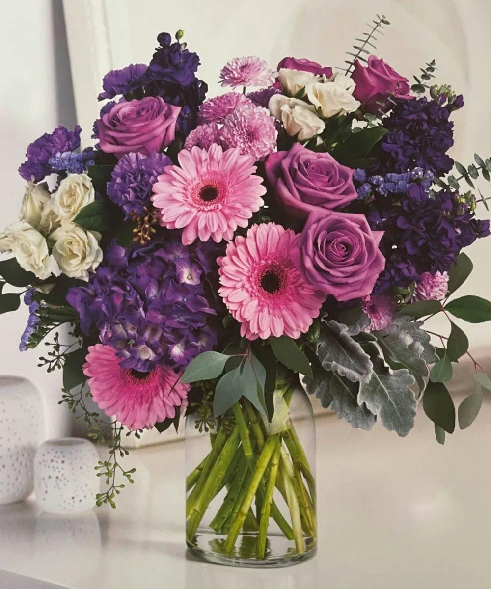 Magnificent Mauves Bouquet | Milwaukee (WI) Flower Delivery | Welke's ...